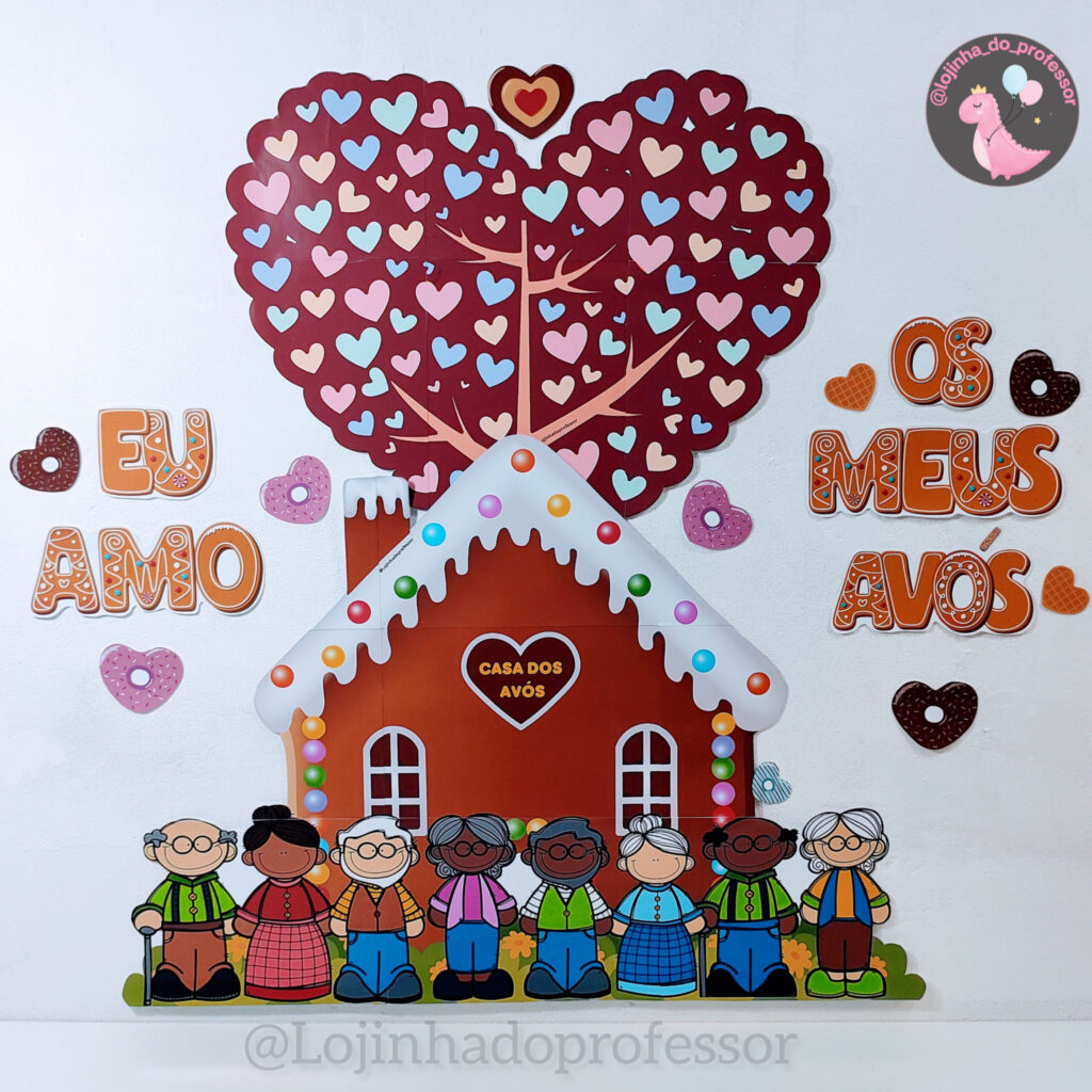 Avós - painel - Soletrinho