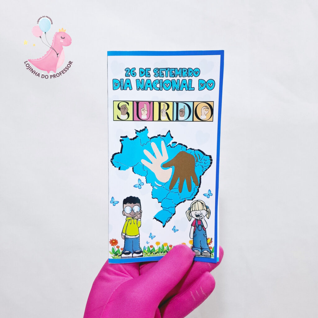 Folder dia do surdo - Soletrinho