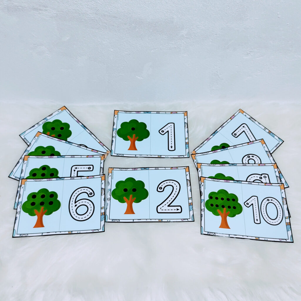 Tracejado - números e quantidades - Soletrinho